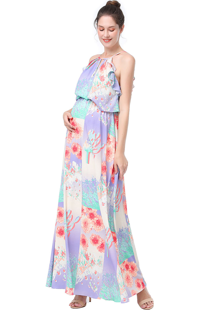 Kimi + Kai Maternity "Pixie" Nursing Maxi Dress – kimi + kai